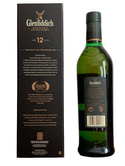 Glenfiddich, 12 ans Our Signature Malt, 70cl – The Spirits Collector